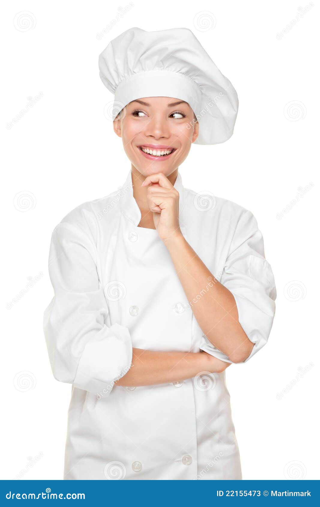 Chef thinking looking stock image. Image of chef, adult - 22155473