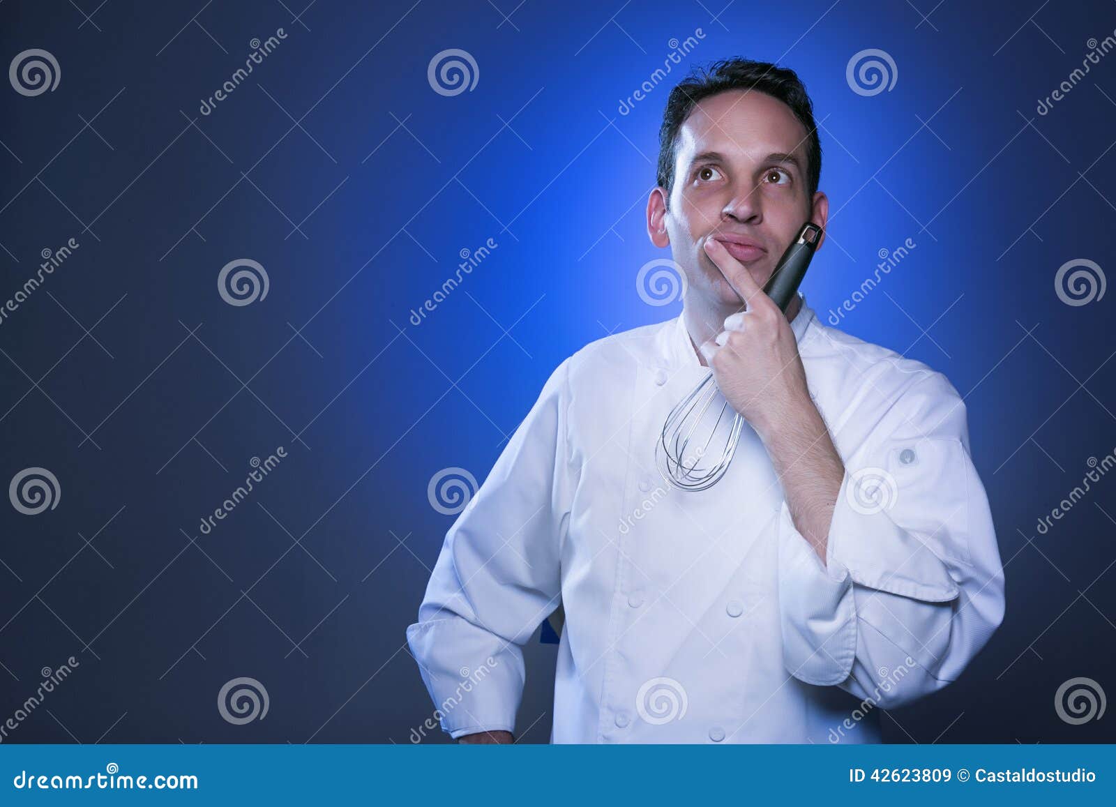 The Chef stock image. Image of profession, isolated, person - 42623809