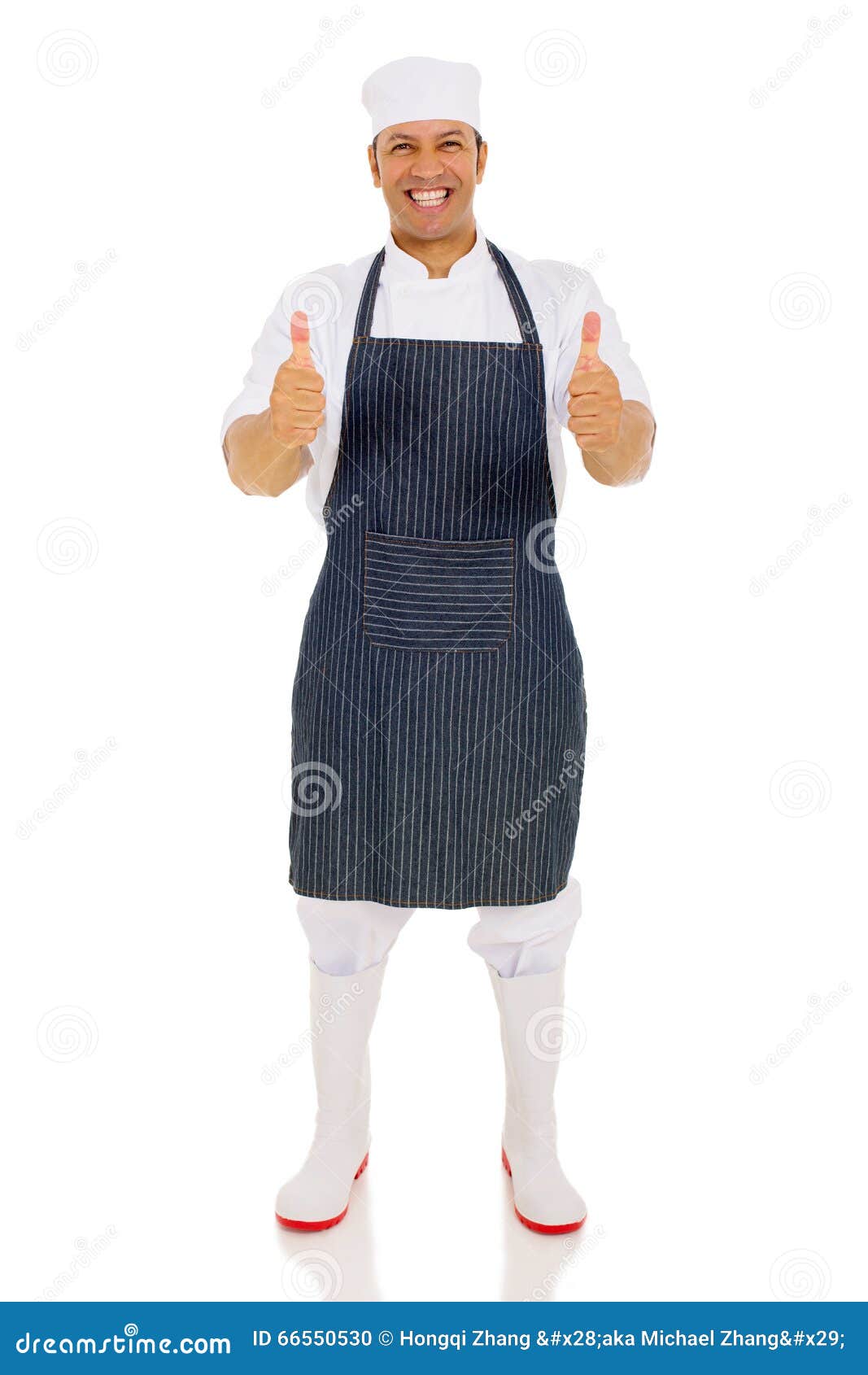Chef thumbs up stock photo. Image of confident, middle - 66550530