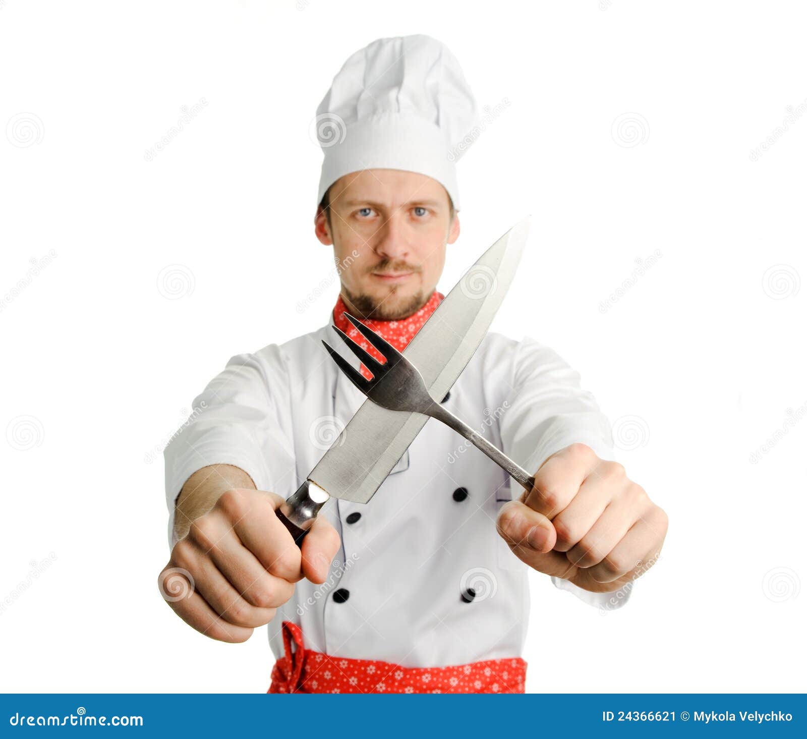 Chef with tools stock image. Image of person, blade, cuisine - 24366621