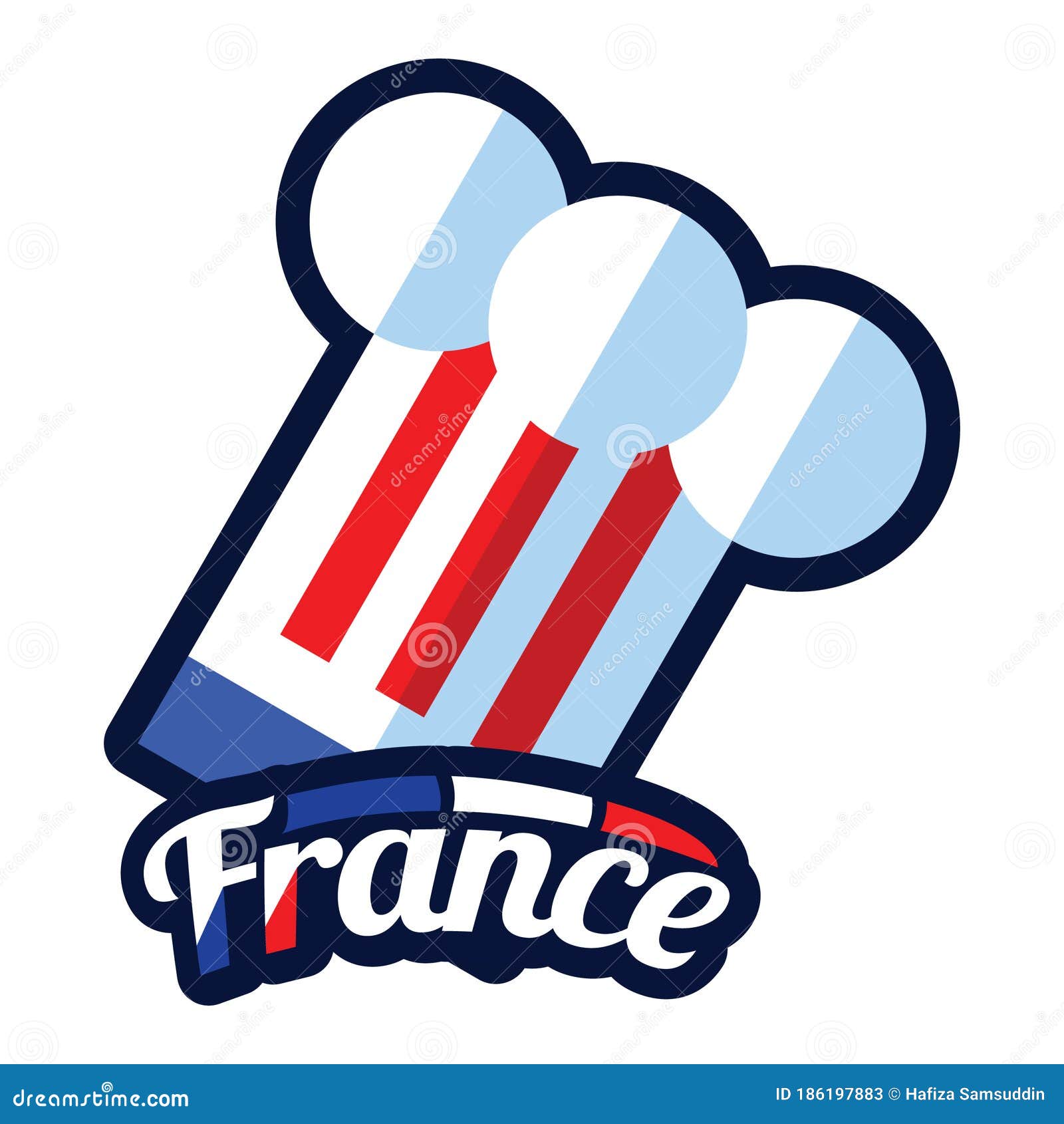 Chef Toque. Vector Illustration Decorative Design Stock Vector ...