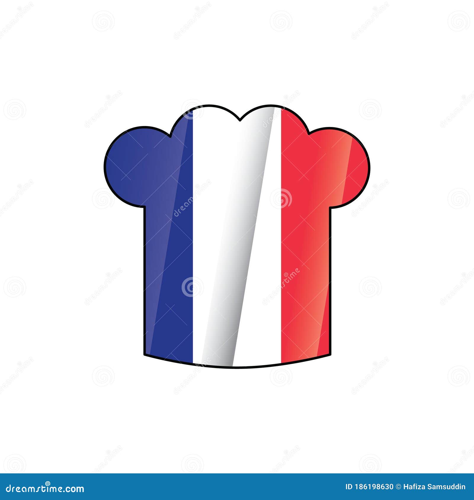 Chef Toque. Vector Illustration Decorative Design Stock Vector ...