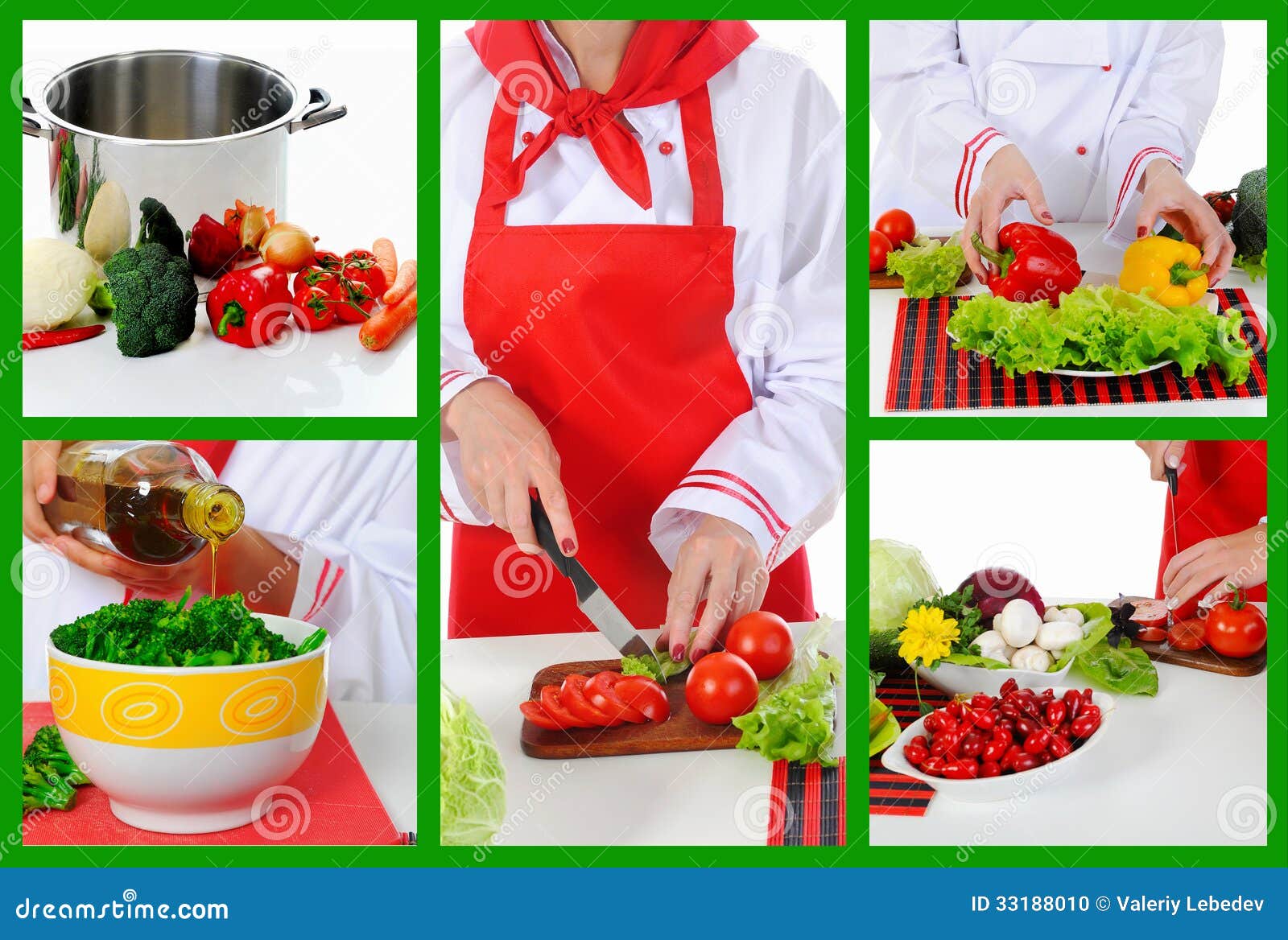 Chef in uniform stock photo. Image of cute, culinary - 33188010