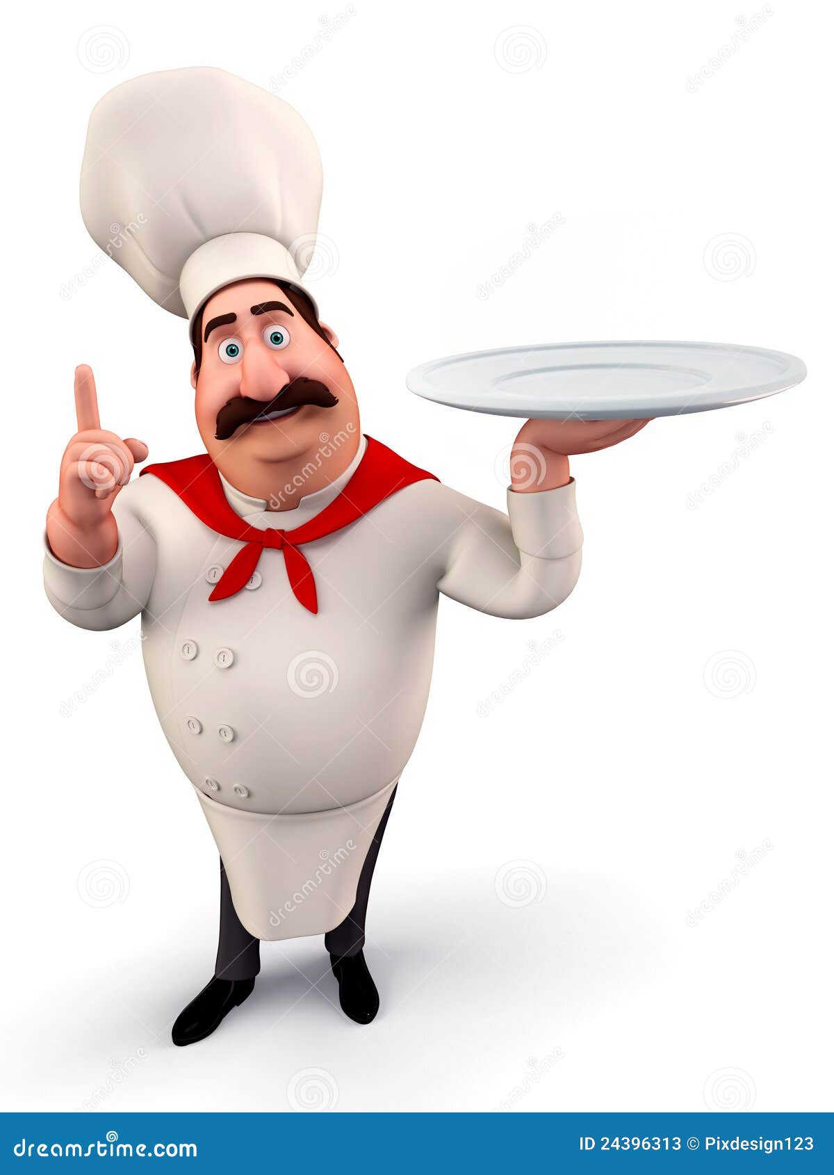 Chef walking with dish stock illustration. Illustration of meat - 24396313