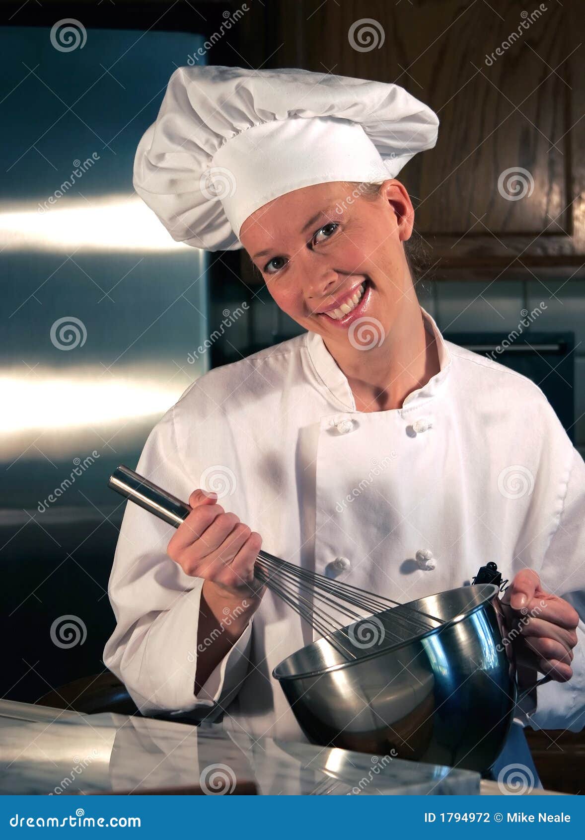 Chef whisking stock photo. Image of whisk, happy, steel - 1794972