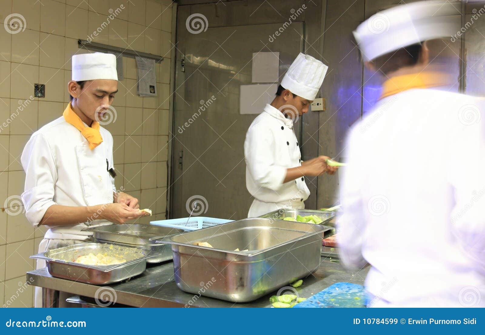 Chef at work stock image. Image of employee, speed, nice - 10784599