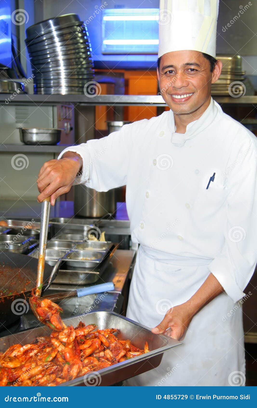 Chef at work stock image. Image of travel, cuisine, cooking - 4855729