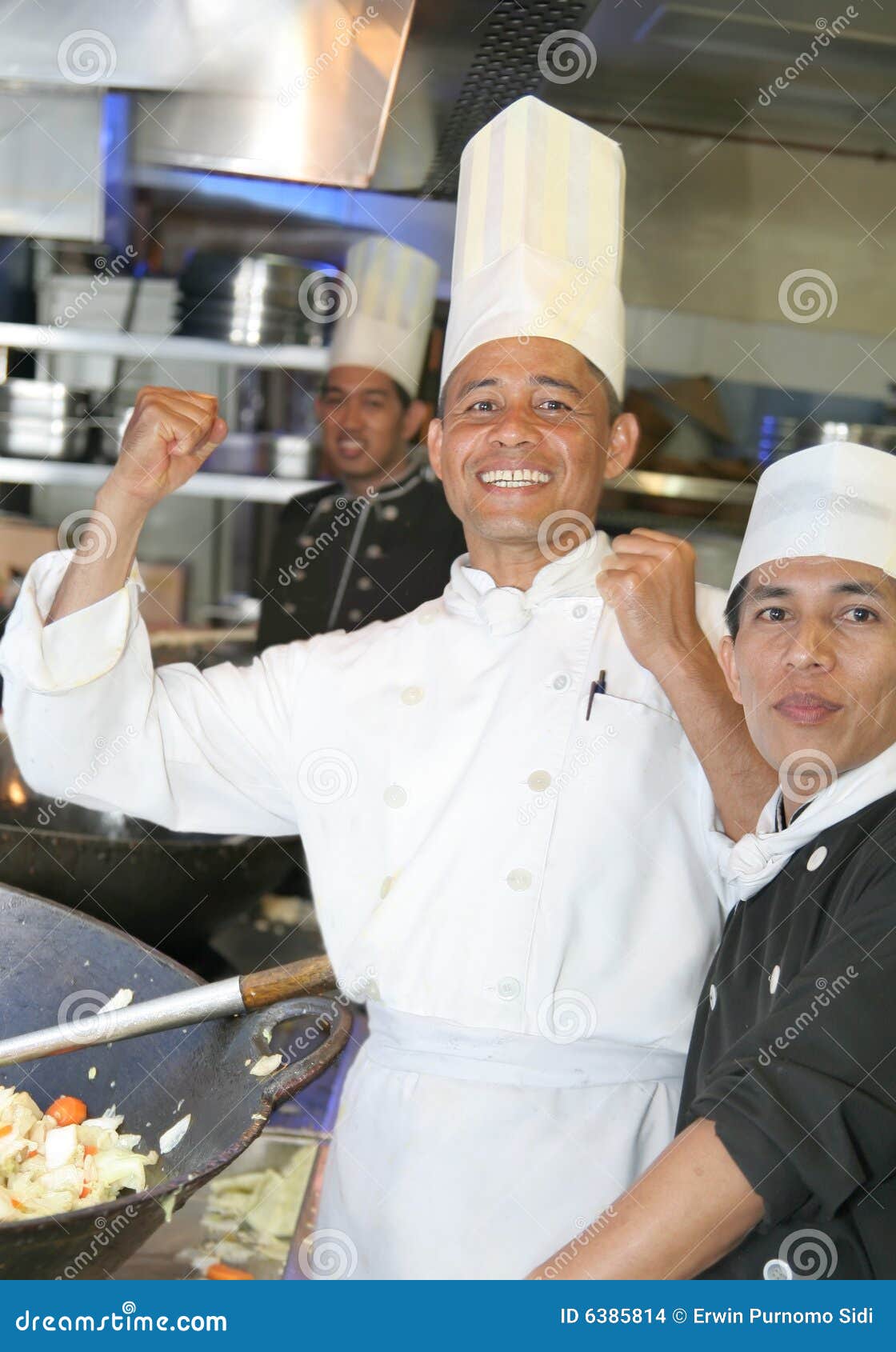 Chef at work stock photo. Image of enthusiasm, male, cooking - 6385814