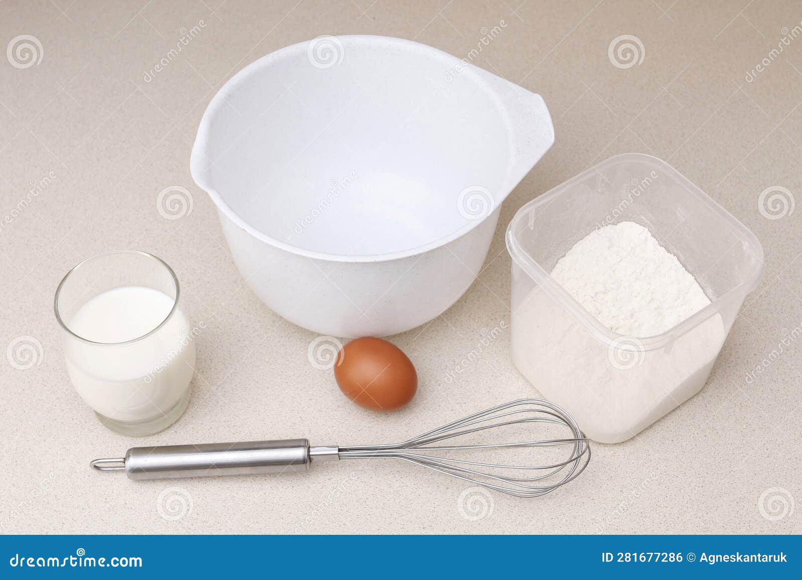 Chef at Work: How To Make a Traditional Pancakes Stock Photo - Image of ...