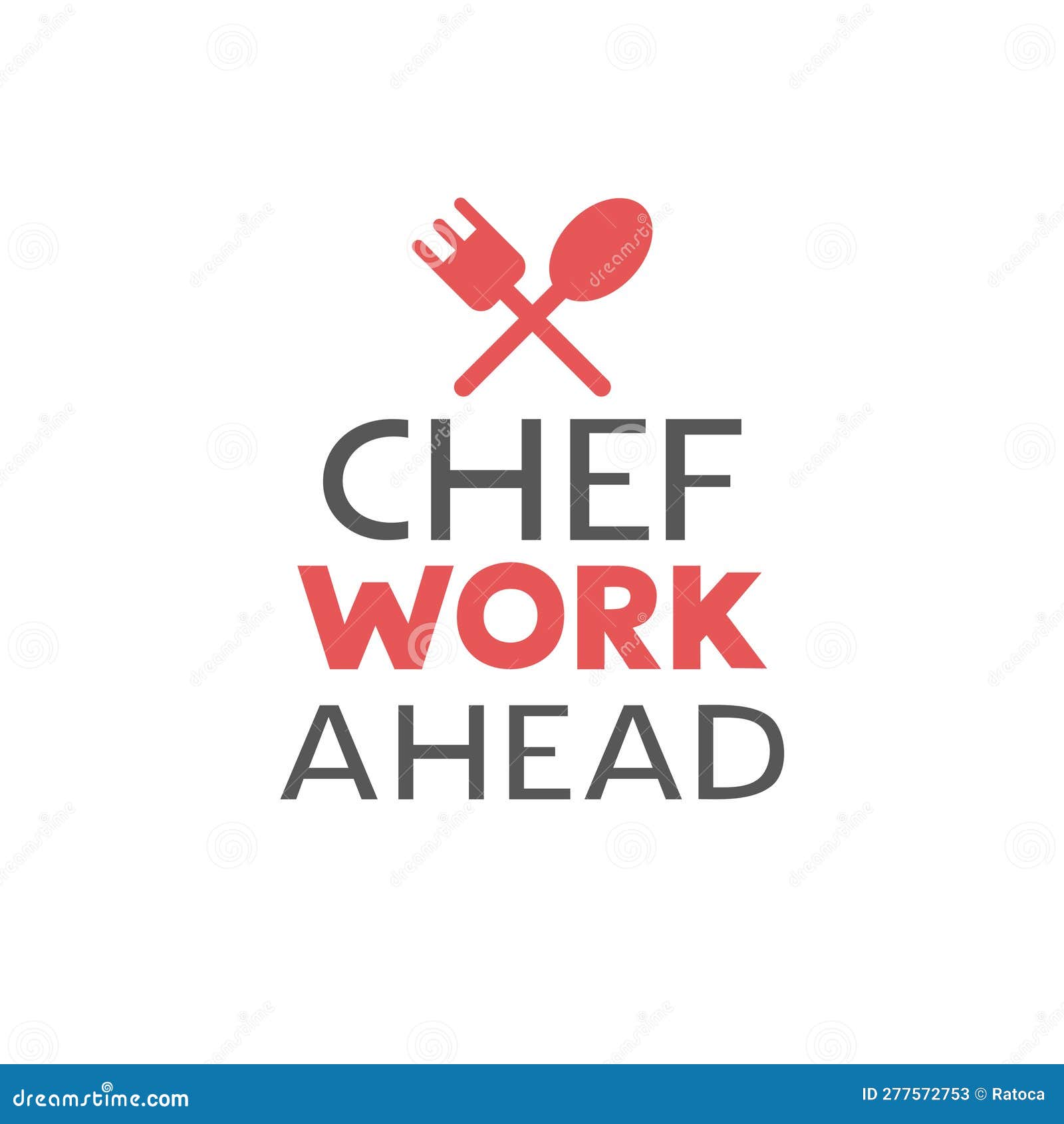 Chef work symbol stock vector. Illustration of cuisine - 277572753