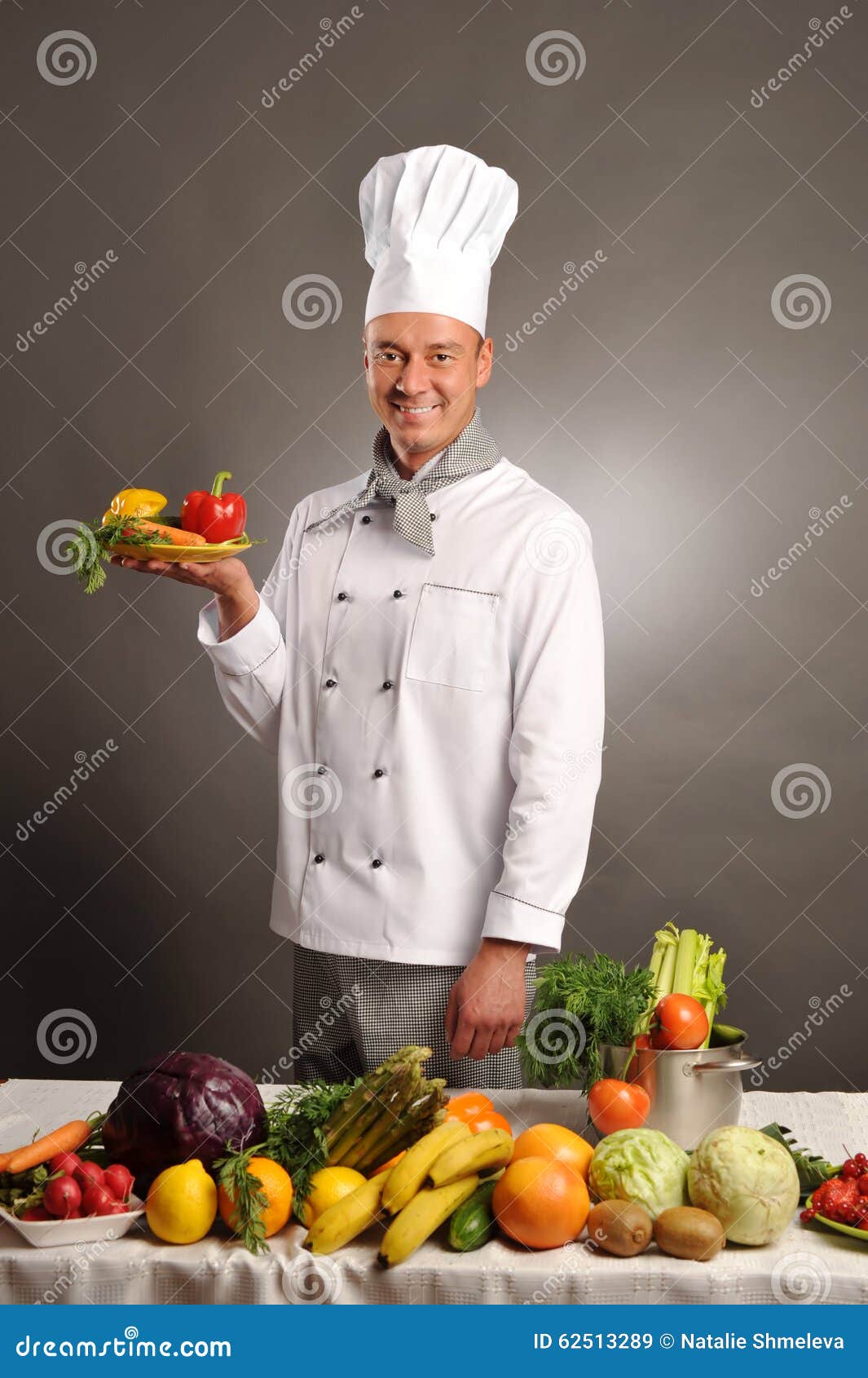 Chef stock image. Image of healthy, cuisine, chef, professional - 62513289