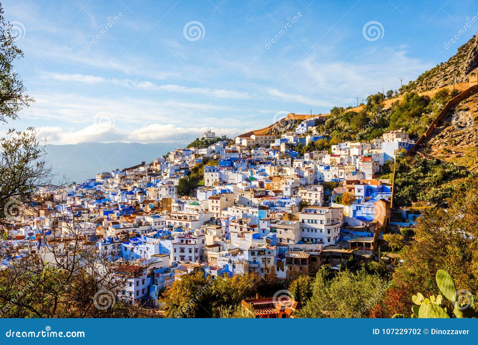 Chefchaouen, Blue City, Morocco Stock Photo - Image of maghreb, color ...