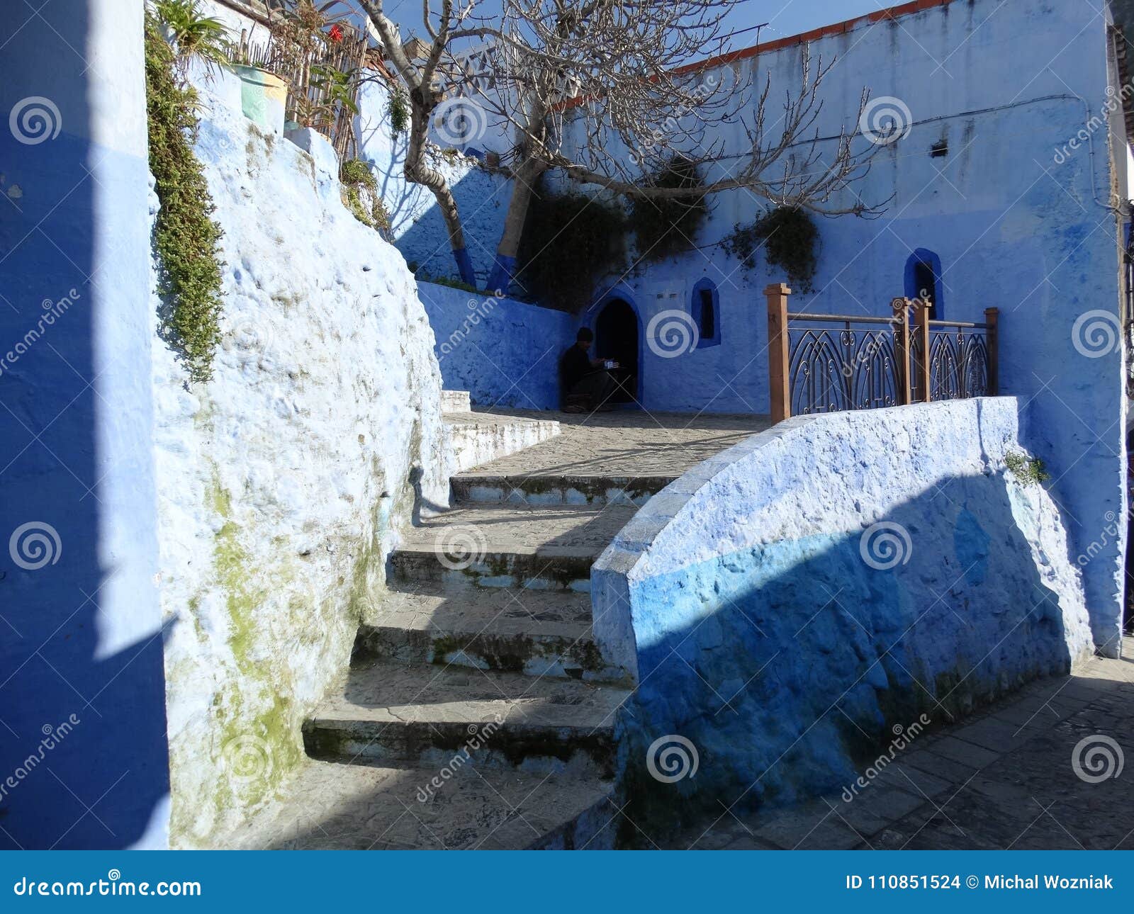 Chefchaouen, Ciudad Azul De Marruecos Imagen de archivo editorial ...