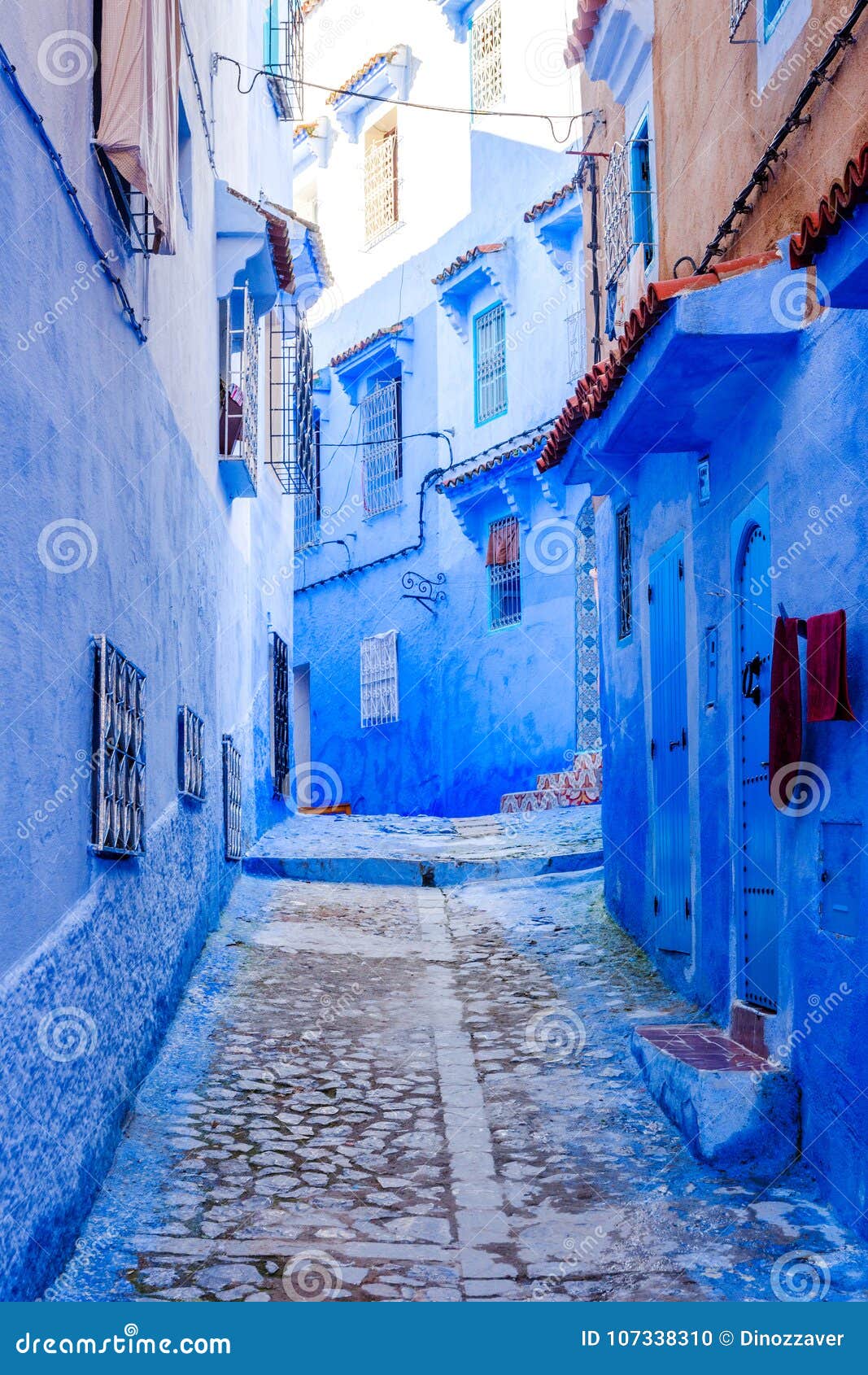 Chefchaouen, Ciudad Azul, Marruecos Foto de archivo - Imagen de viaje ...