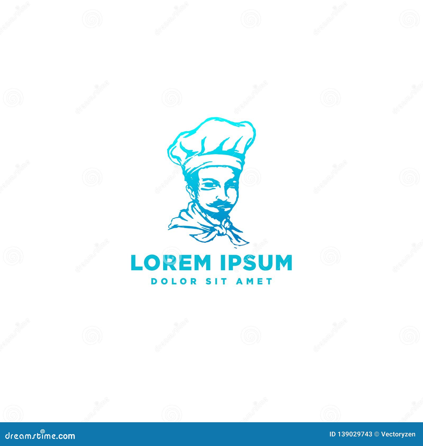 Cheff Vector Logo Icon Template Illustration Element Isolated Stock ...