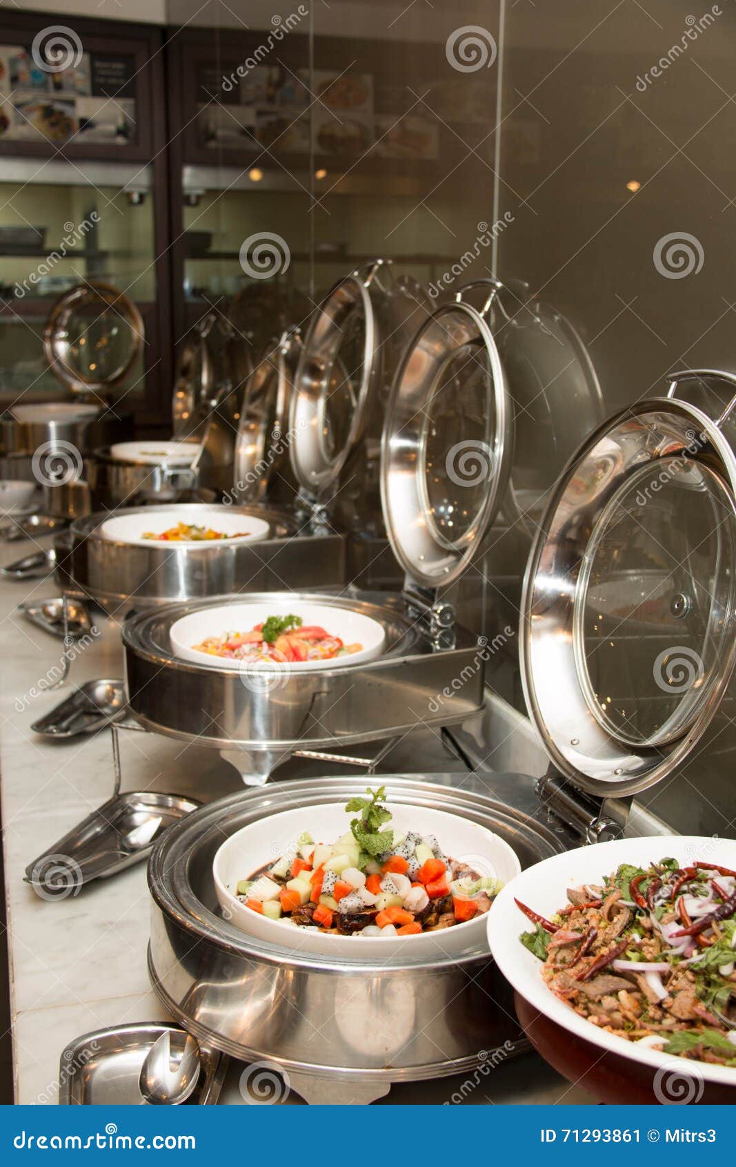 Cheffing Dishes at a Hotel for Buffet Stock Image - Image of event ...
