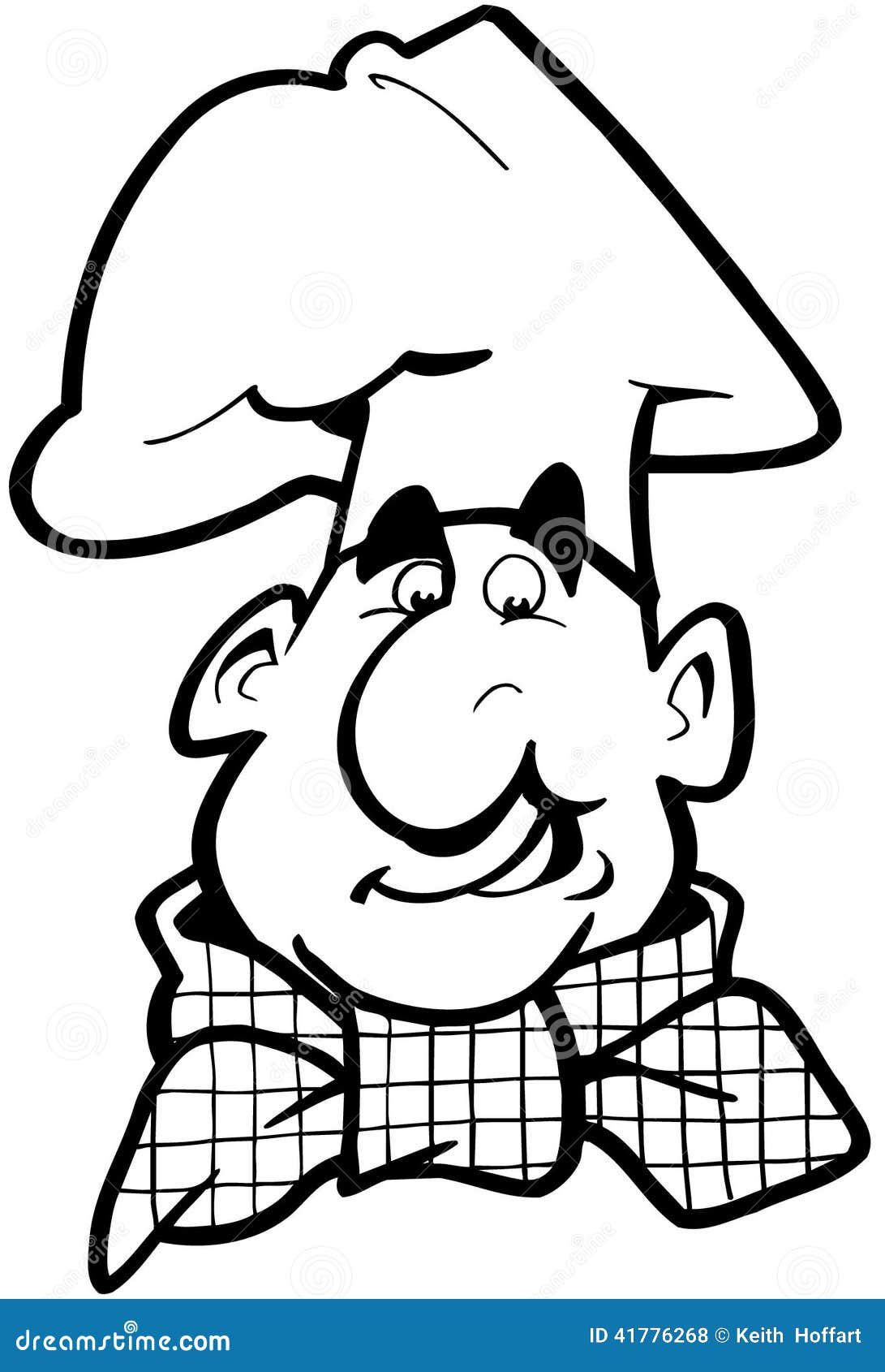 Chefkoch-Karikatur Vektor Clipart Vektor Abbildung - Illustration von ...
