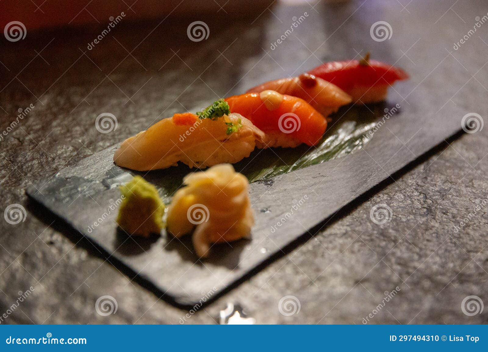 Chefs choice sushi stock photo. Image of japanese, food - 297494310
