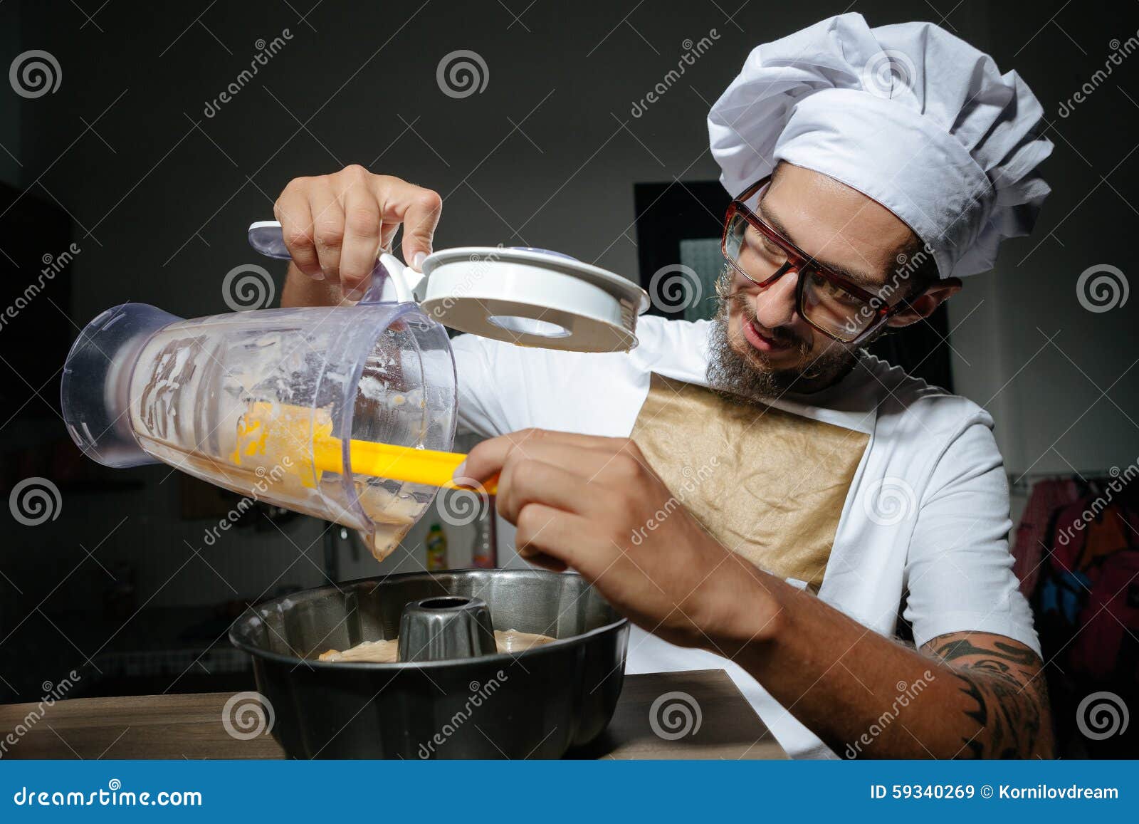Chefs cooking pastry stock image. Image of people, charlotte - 59340269