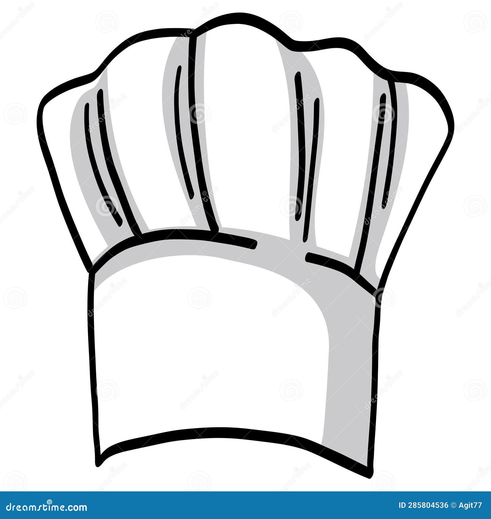 Chefs Hat Cartoon Vector Illustration | CartoonDealer.com #285804536