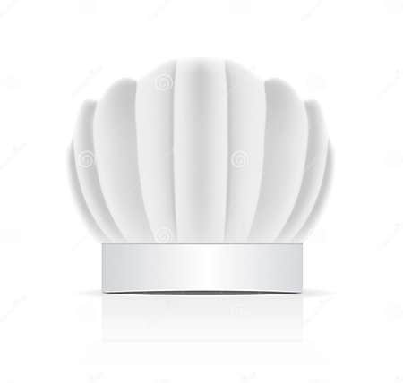 Chefs Hat Traditionally Called a Toque Blanche Stock Vector ...