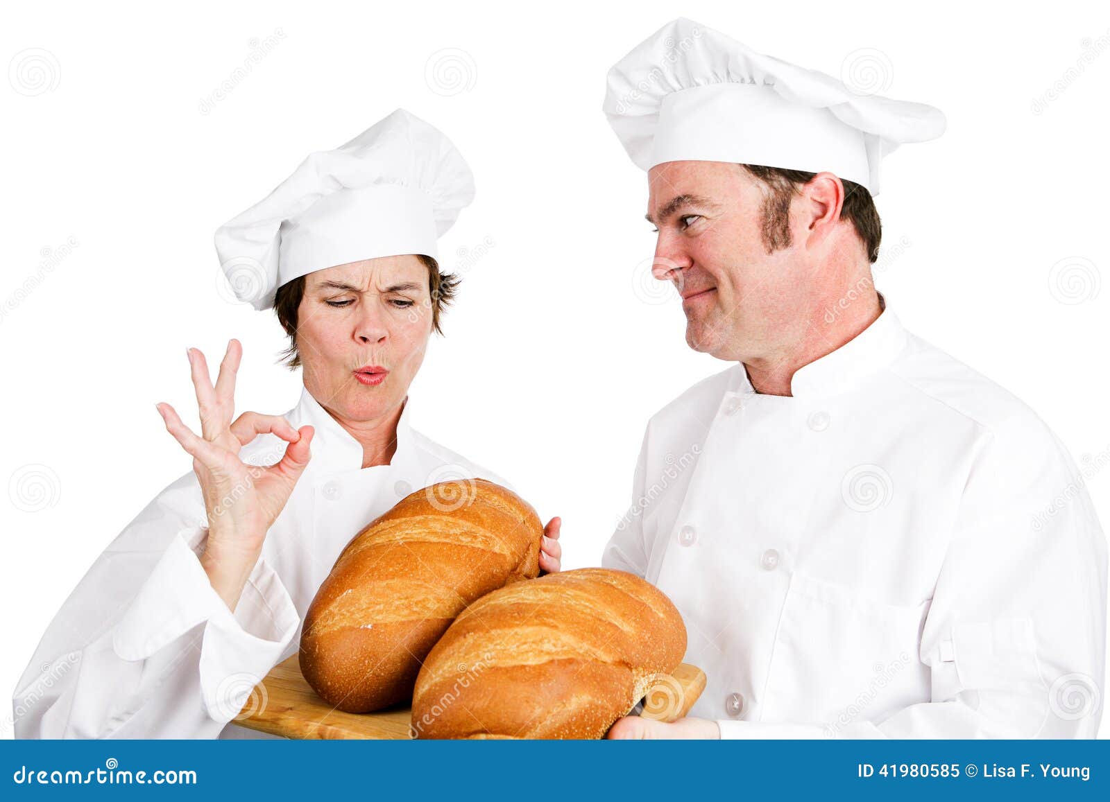 Chefs Loaves of Bread stock image. Image of mature, bread - 41980585