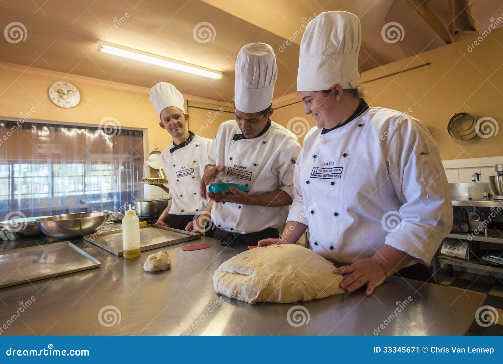 Chefs School Baking Kitchen Editorial Photo - Image of kitchen ...