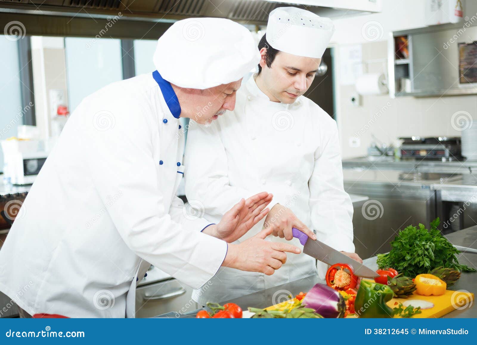 Chefs at work stock image. Image of cuisine, dish, master - 38212645