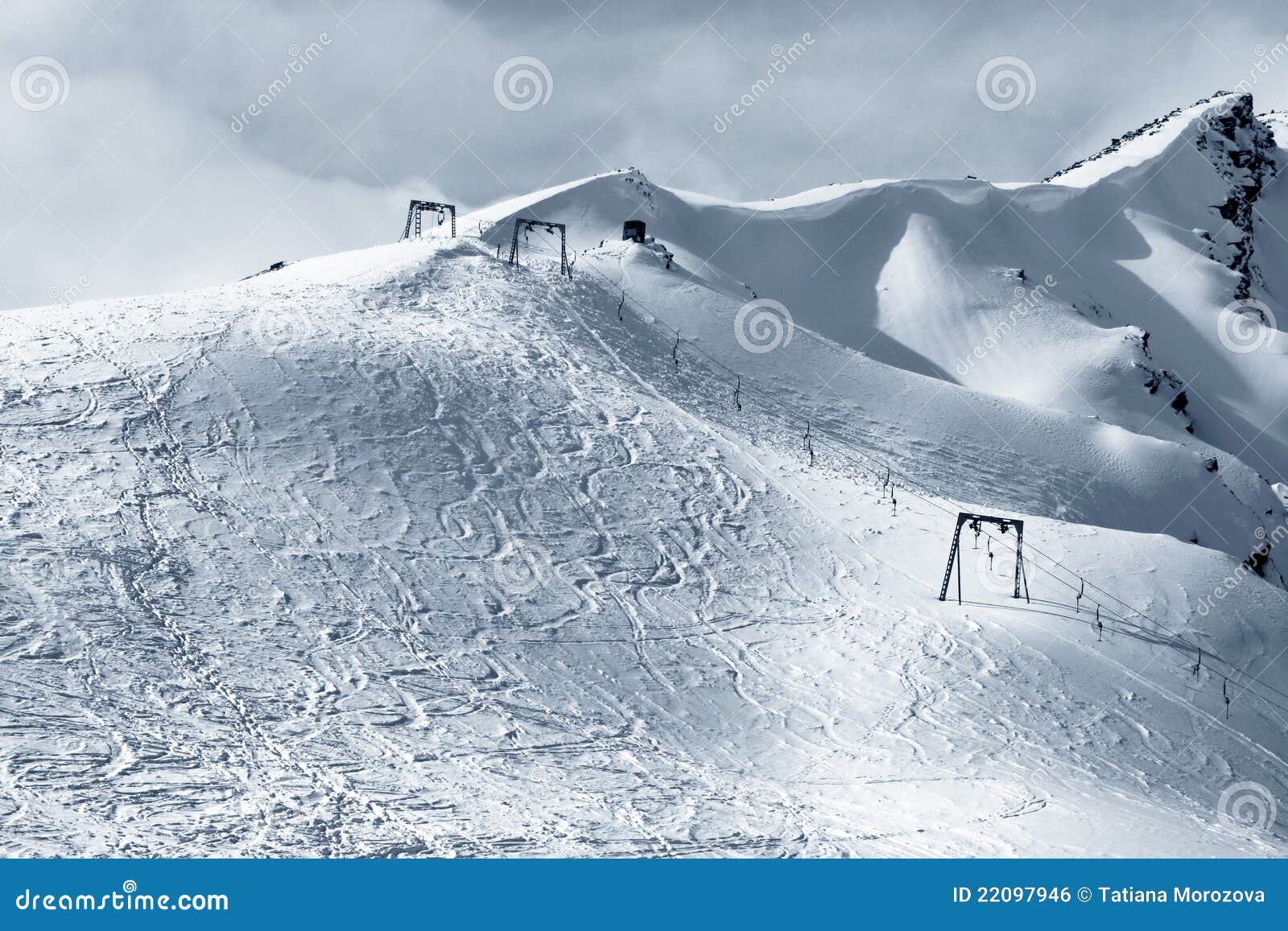Cheget Mount stock photo. Image of alps, blue, mountain - 22097946