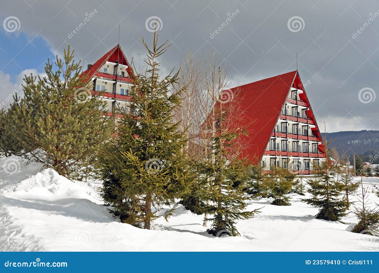 Cheia stock photo. Image of prahova, restaurant, reservation - 23579410