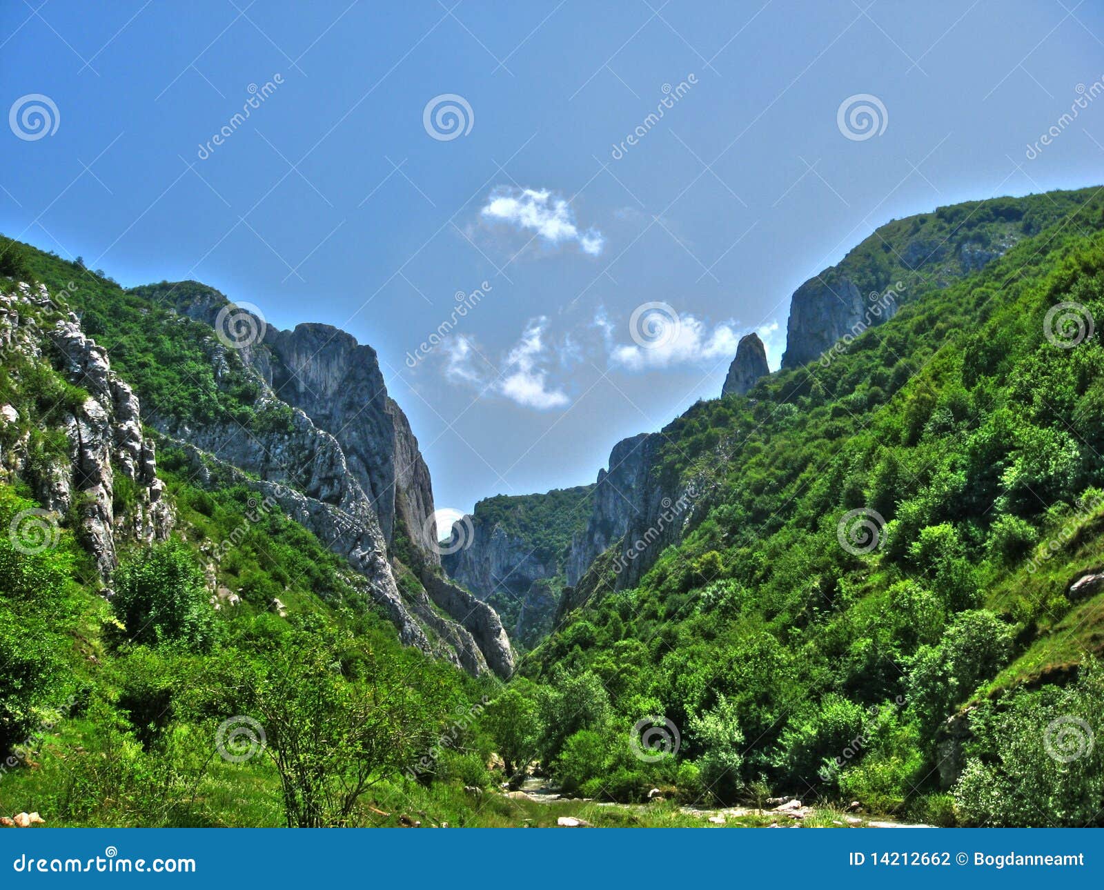 Cheile Turzii stock photo. Image of munte, green, turzii - 14212662