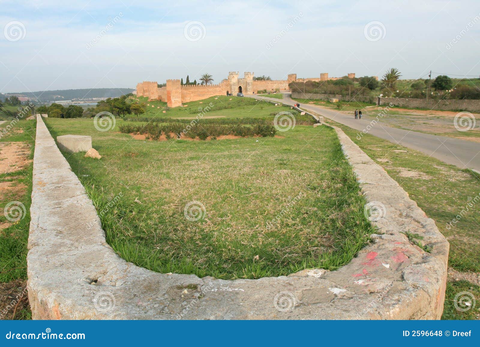 Chellah stock photo. Image of sala, africa, rabat, morocco - 2596648