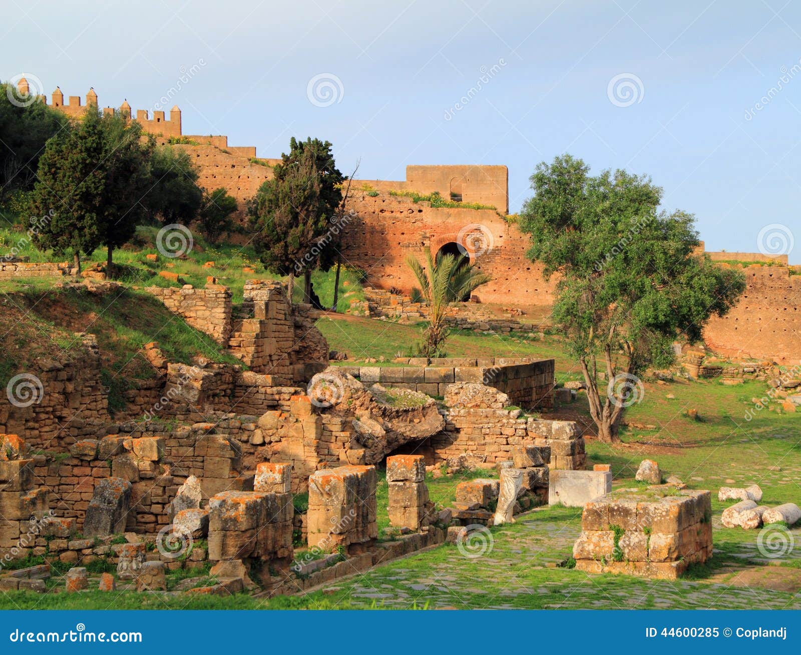 Chellah, Rabat, Maroc image stock. Image du afrique, remise - 44600285