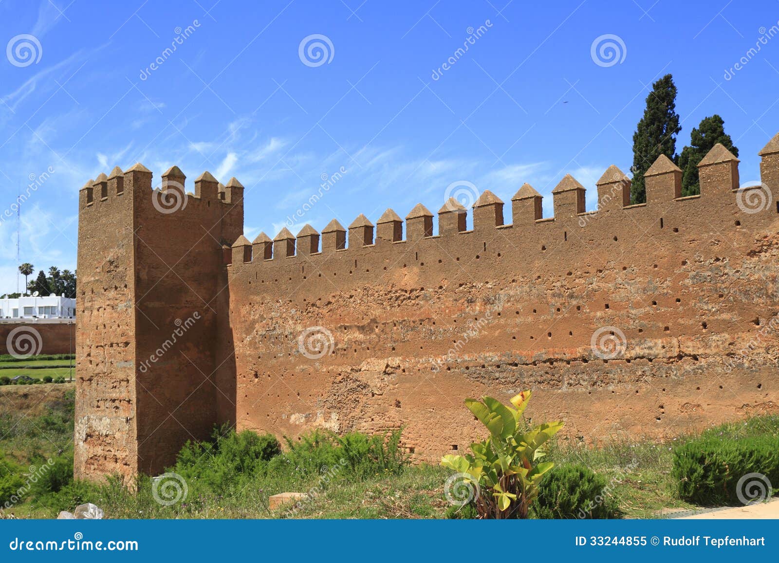 Chellah stock image. Image of gateway, antique, gate - 33244855