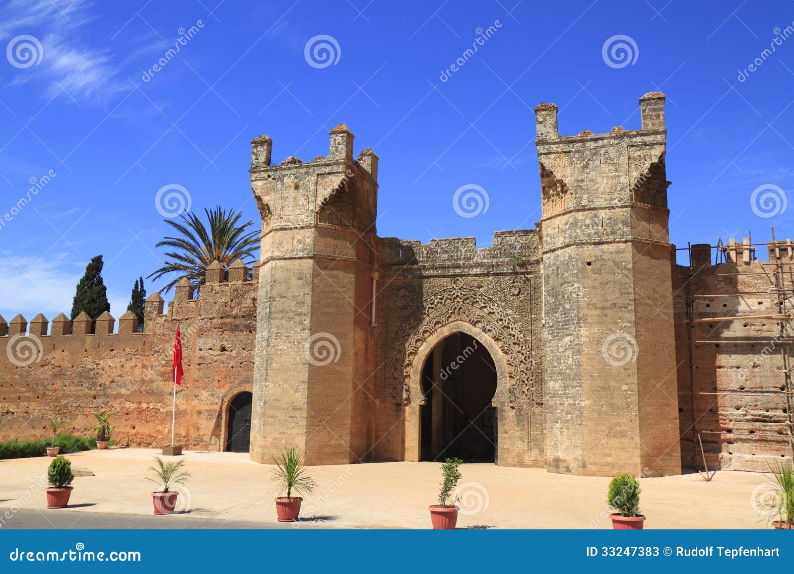 Chellah stock image. Image of capital, gate, africa, antique - 33247383