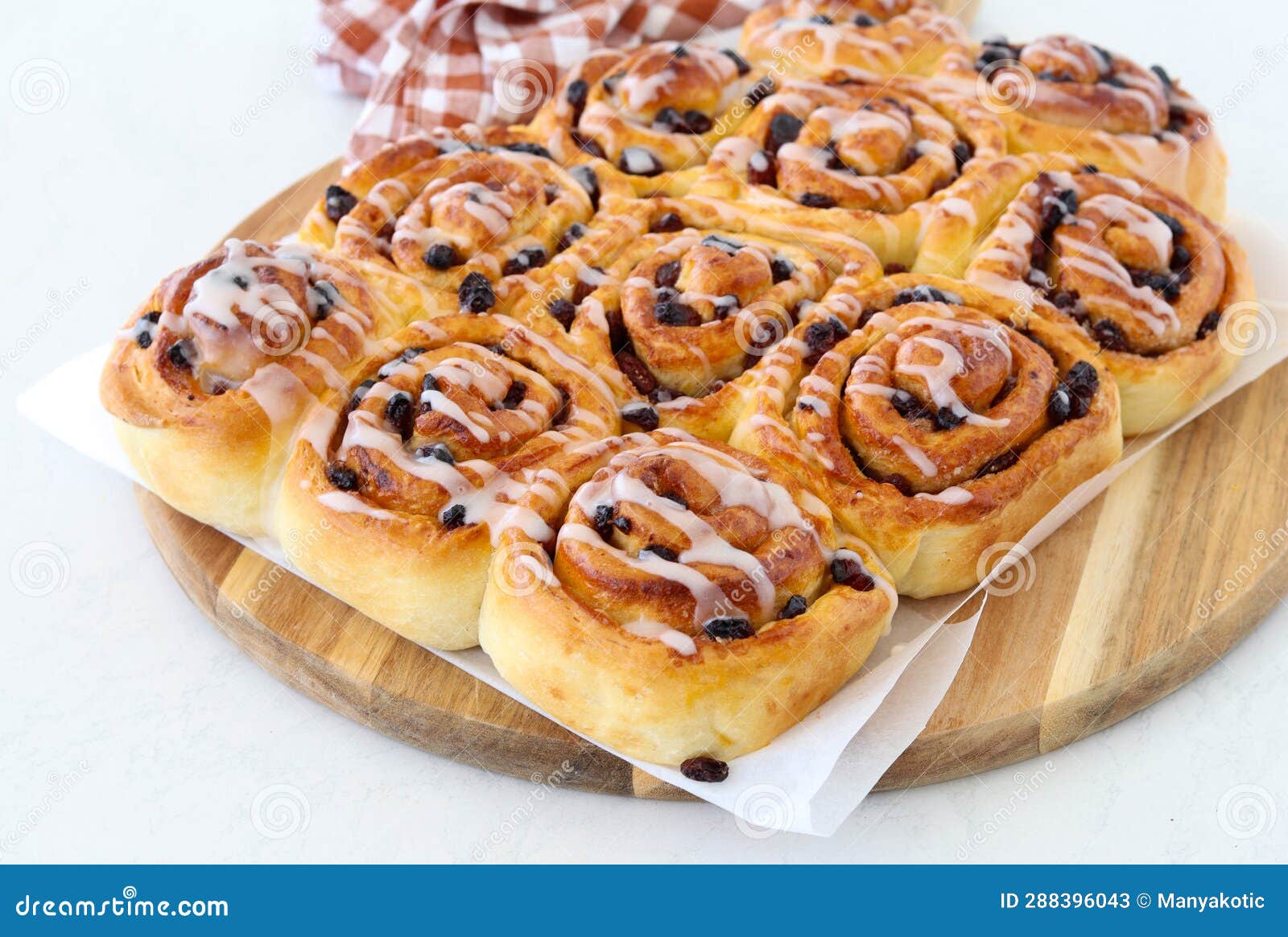 Chelsea Buns â€“ a Type of Currant Bun Stock Image - Image of brunch, â ...