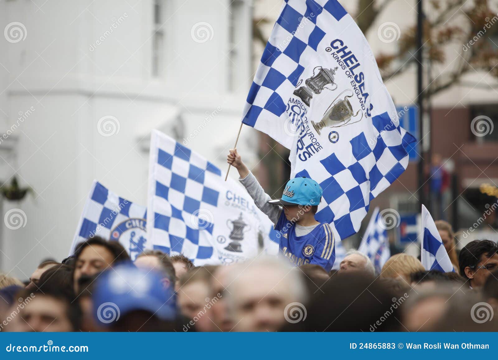 Chelsea Champions League Cup Parade Editorial Stock Photo - Image of ...