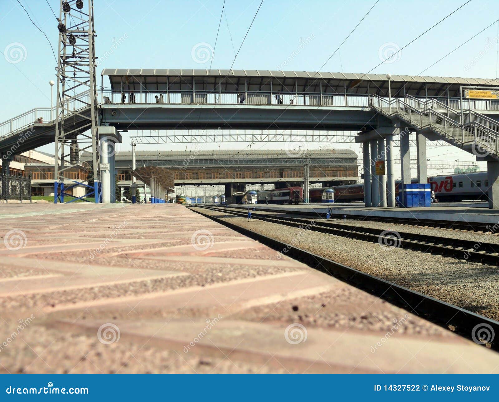 Chelyabnisk Railway Station Stock Photo - Image of industry, cargo ...