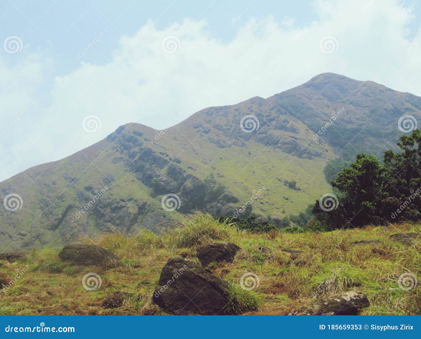 Chembra Peak Meppadi Wayanad Stock Image - Image of plain, hill: 185659353