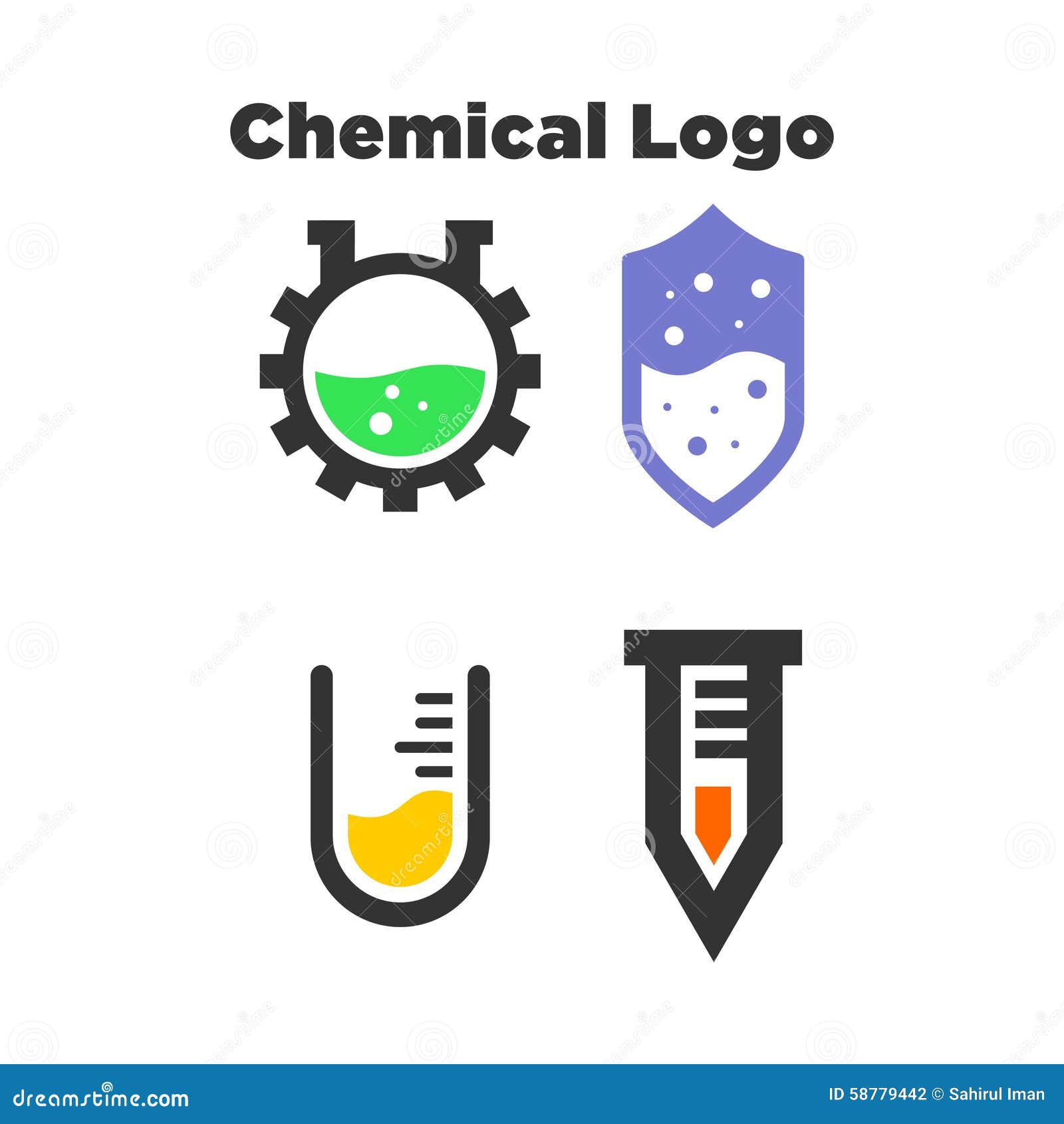 Chemica Logo Template illustration de vecteur. Illustration du analysez ...