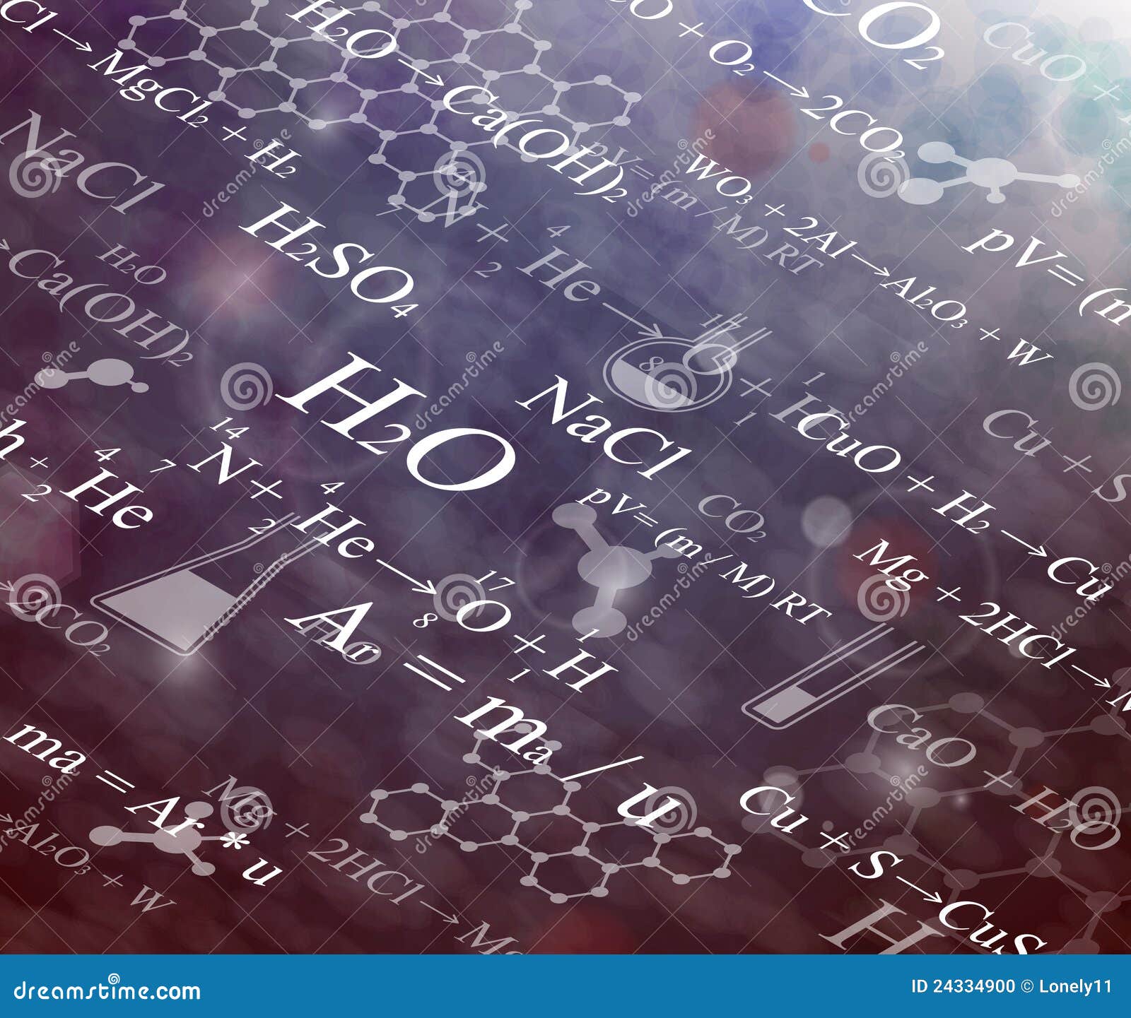 Chemical background stock vector. Illustration of abstract - 24334900