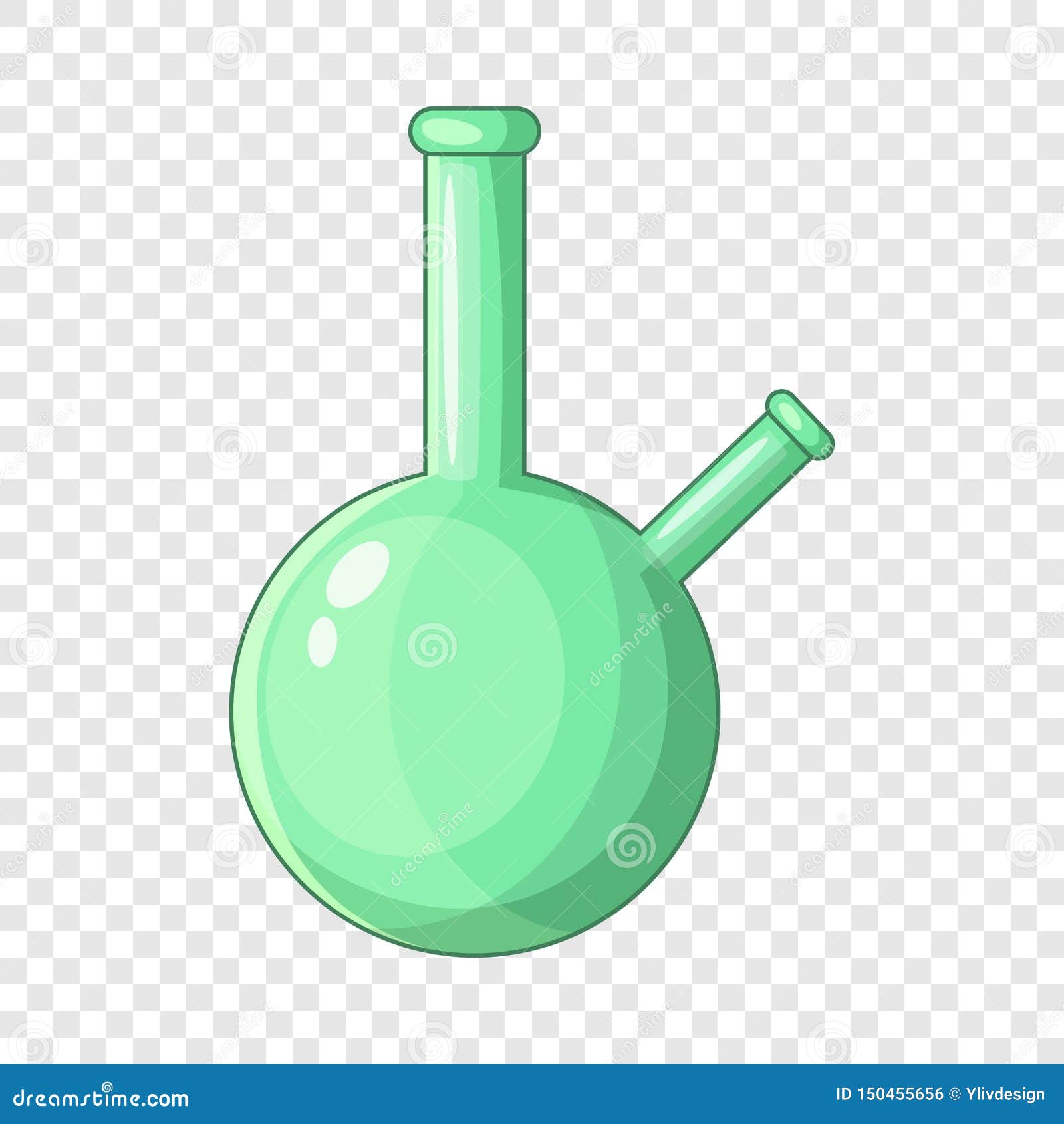 Chemical Beaker Icon, Cartoon Style Stock Vector - Illustration of ...