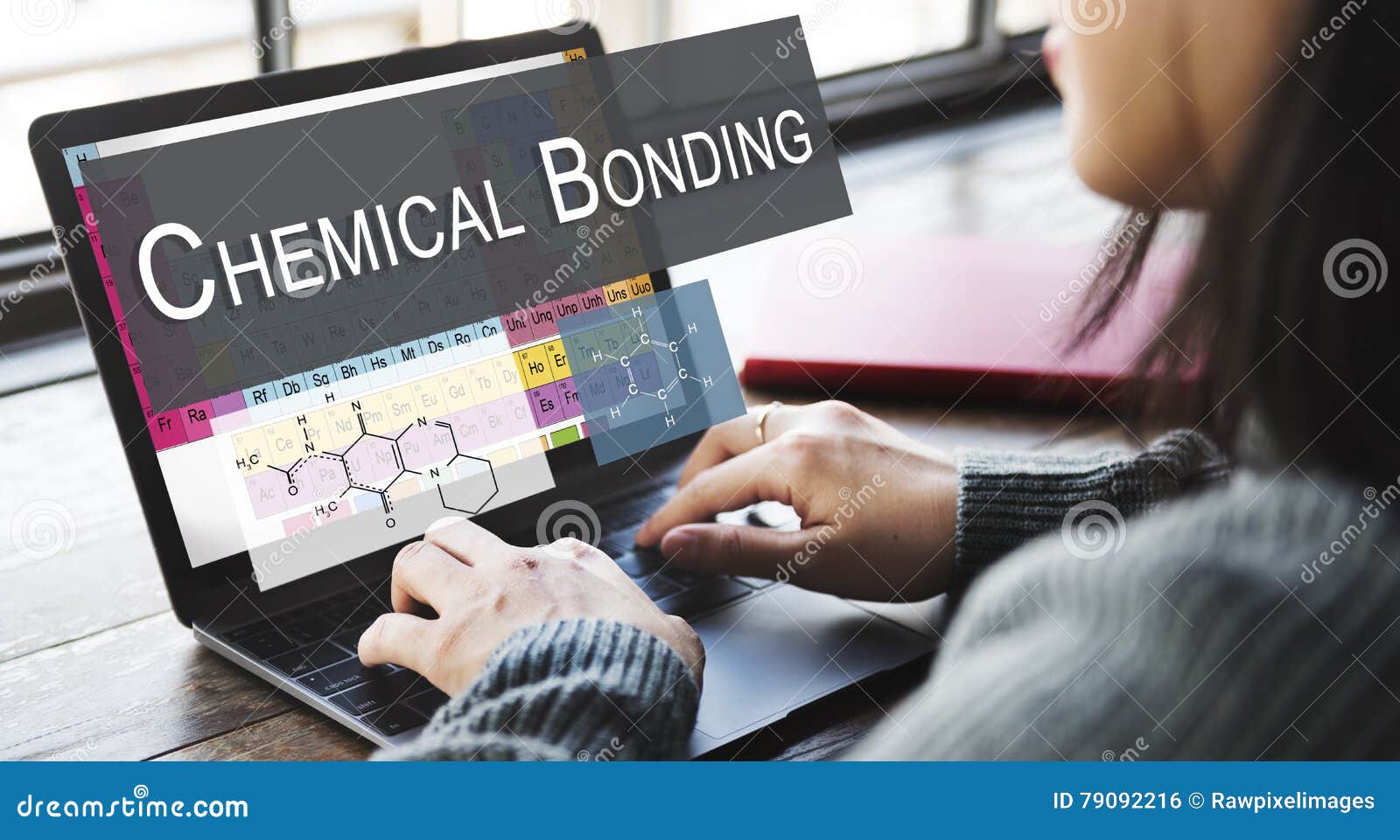 Chemical Bonding Experiment Research Science Table of Elements C Stock ...