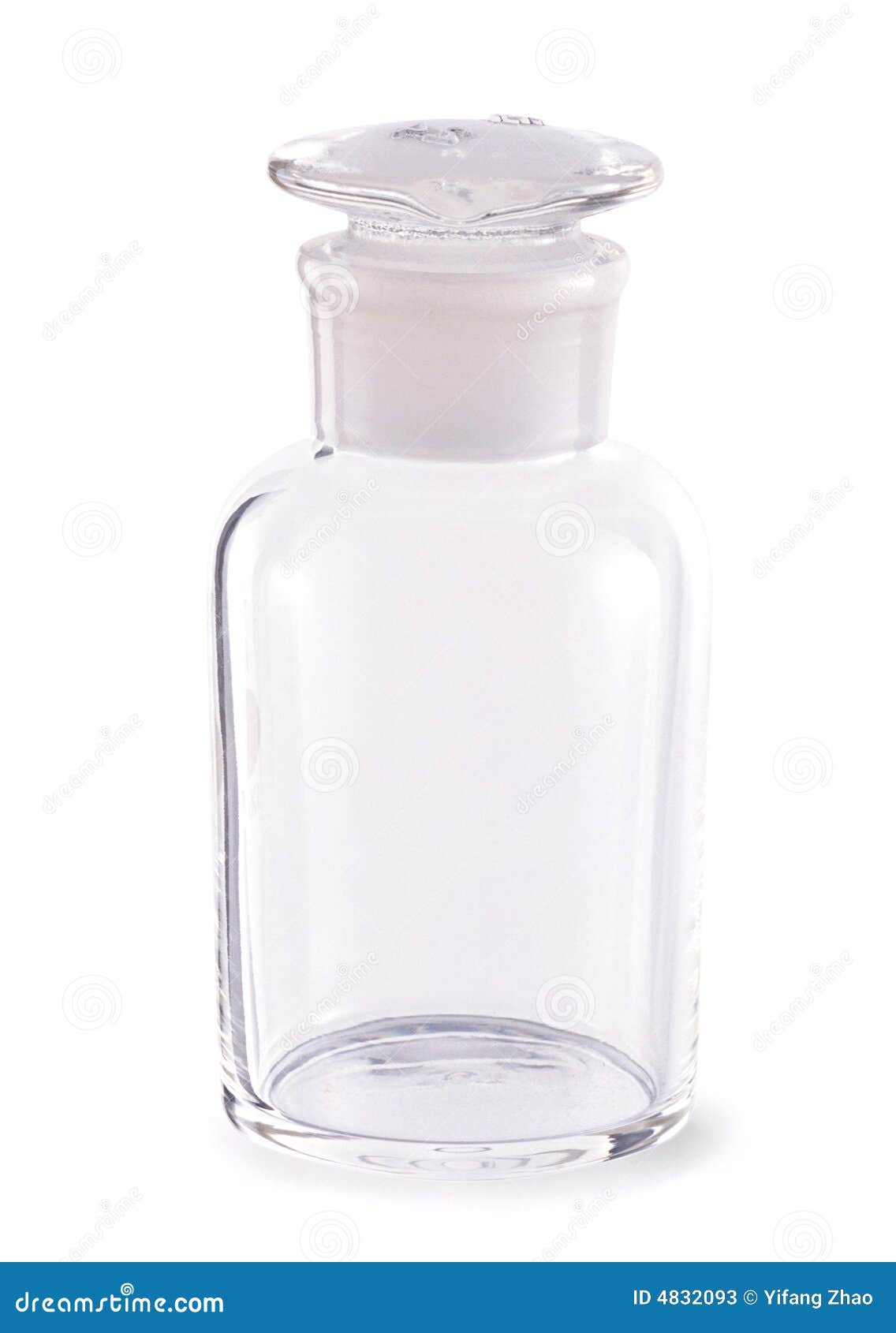 Chemical In A Bottle With A Toxic Warning Label On The Periodic Table ...