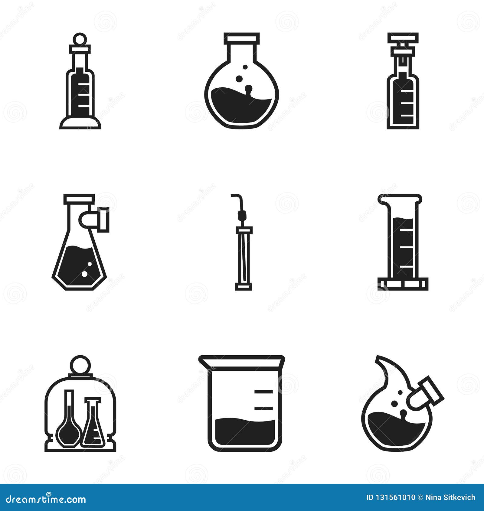 Chemical Bottle Icon Set, Simple Style Stock Vector - Illustration of ... Chemical Bottle Icon Set, Simple Style Stock Vector - Illustration of ...