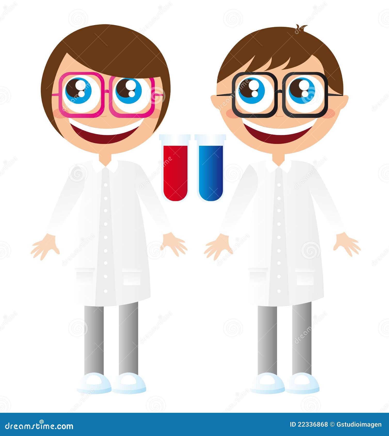 Chemical cartoons stock vector. Illustration of biology - 22336868