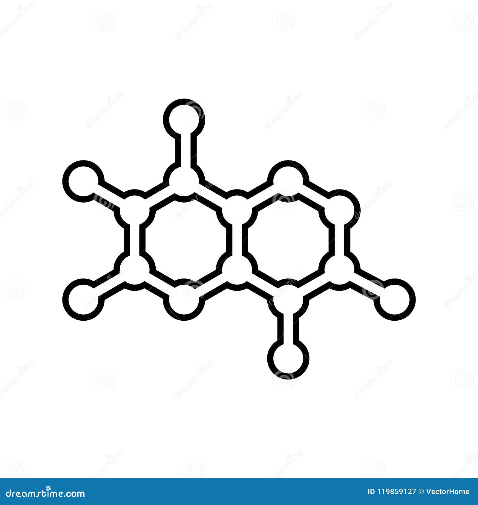 Chemical Compound Icon Vector Illustration, Stock Vector - Illustration ...