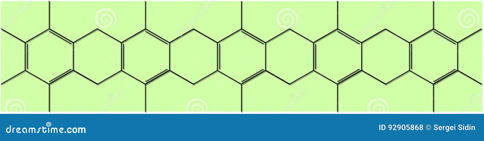 Chemical Compounds in the Background Stock Illustration - Illustration ...