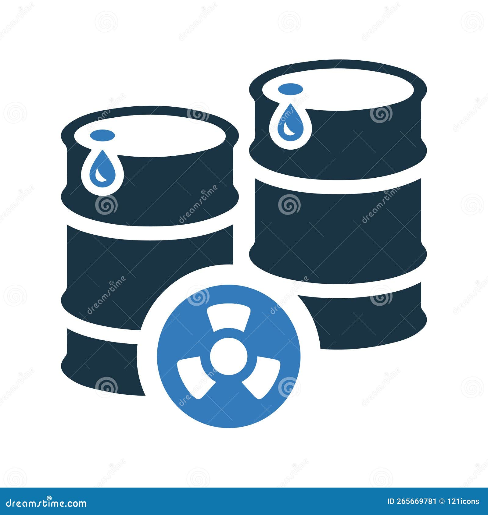 Chemical, Container, Crude Icon. Glyph Style Vector EPS Stock ...