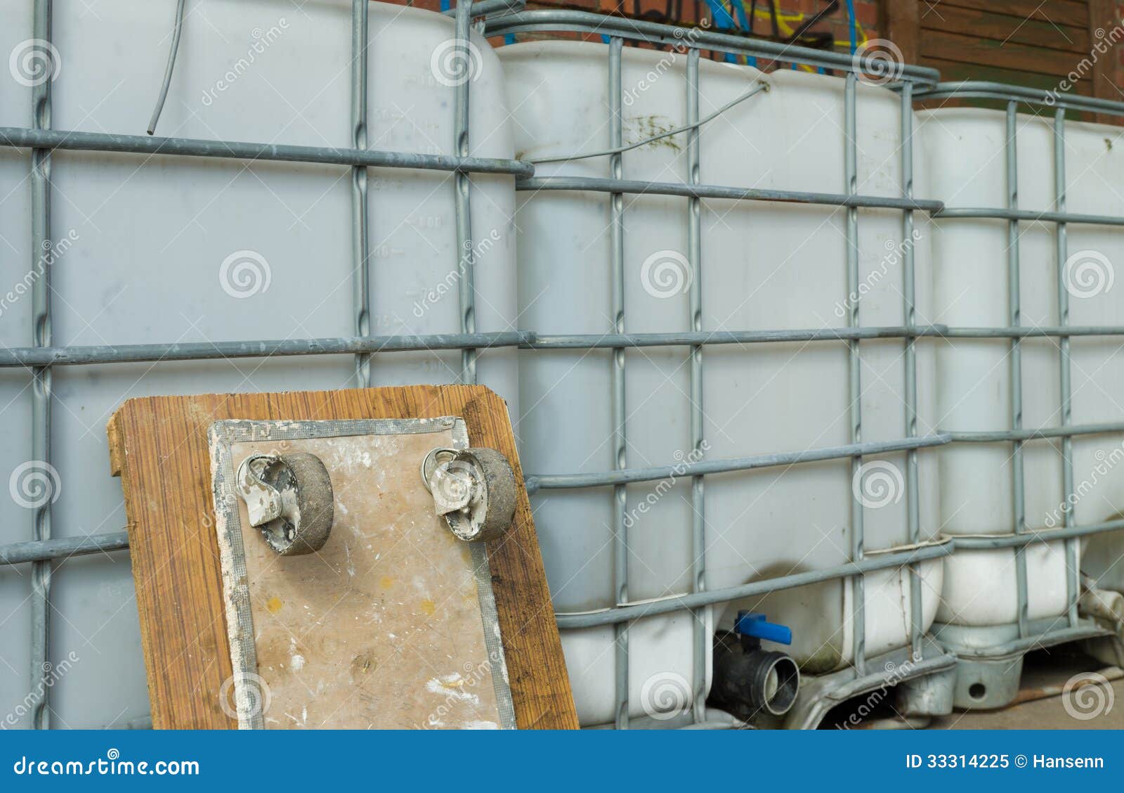 Chemical containers stock image. Image of toxic, metal - 33314225